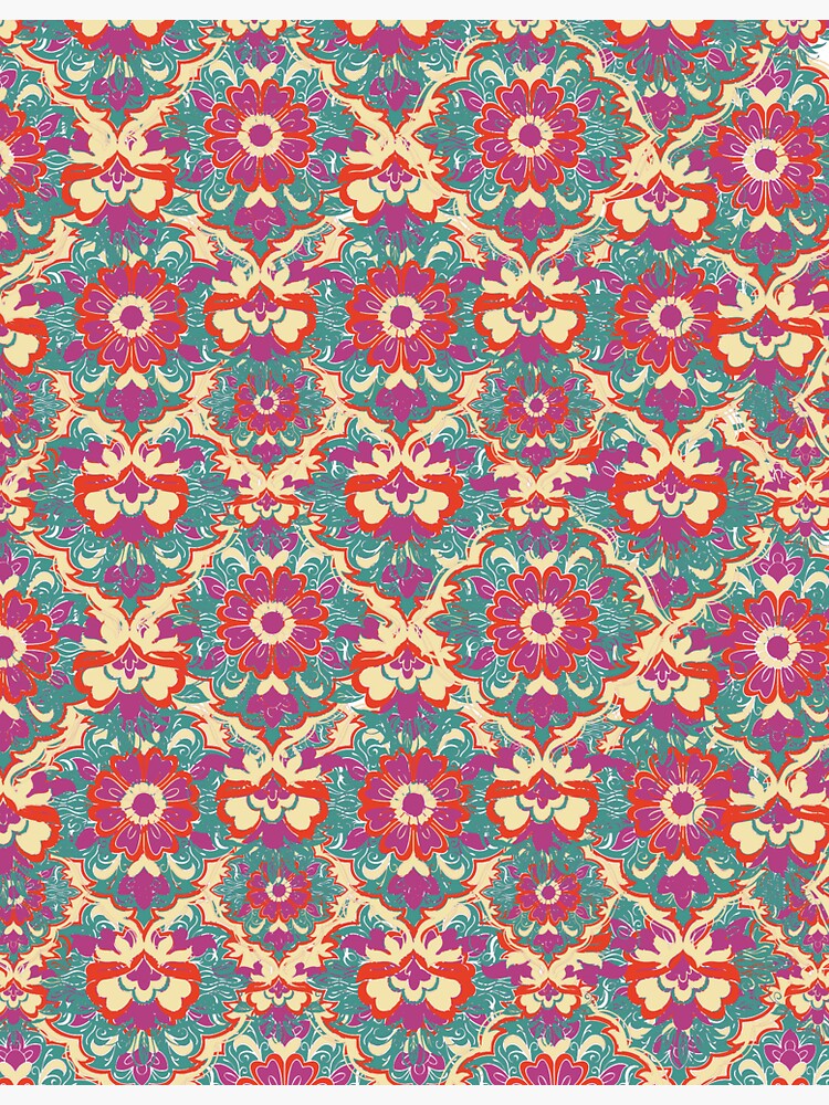 "Traditional patterns" Sticker for Sale by MYWMC | Redbubble