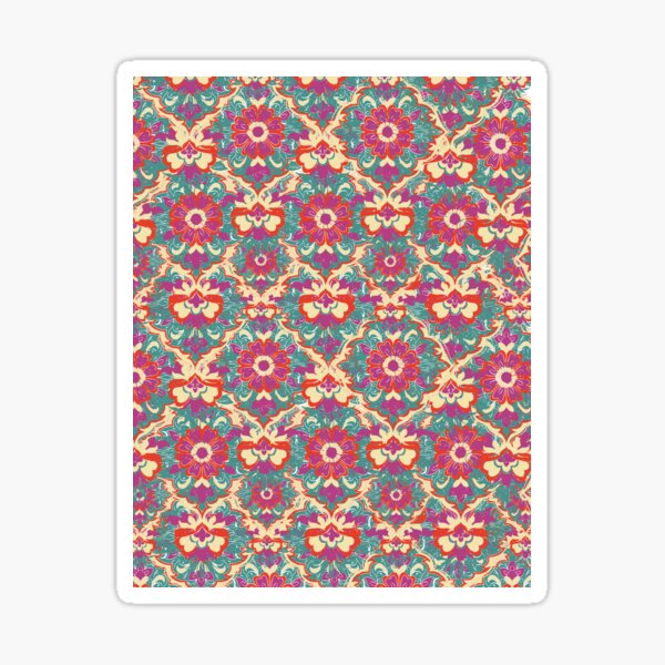 "Traditional patterns" Sticker for Sale by MYWMC | Redbubble