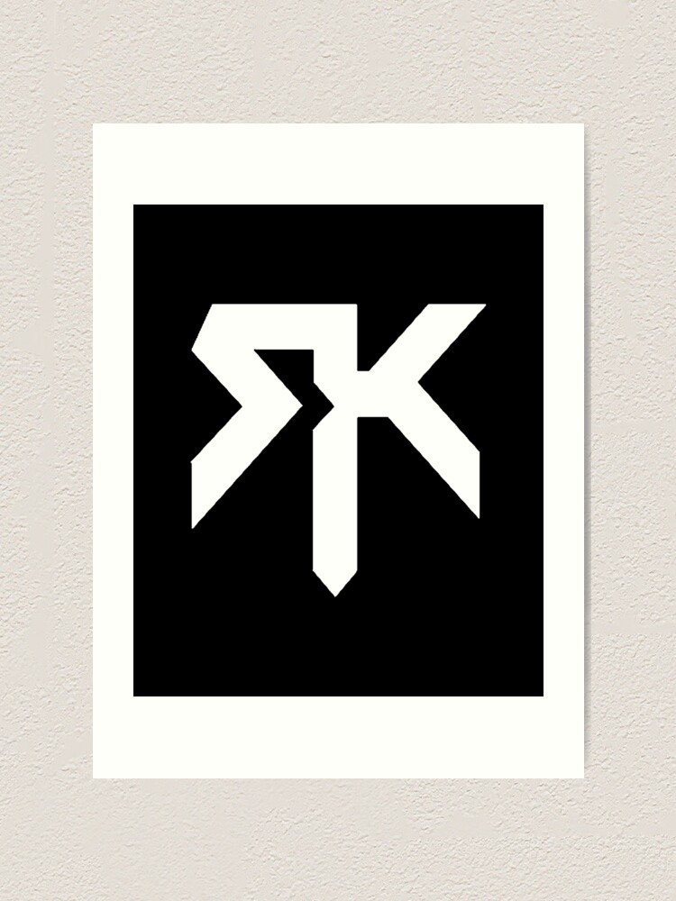 "RK LOGO" Art Print for Sale by RAPORI | Redbubble