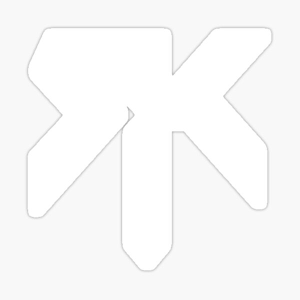 "RK LOGO" Sticker for Sale by RAPORI | Redbubble