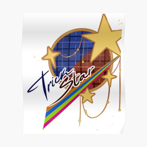 "Ensemble stars Trickstar logo " Poster for Sale by SportFish29 | Redbubble