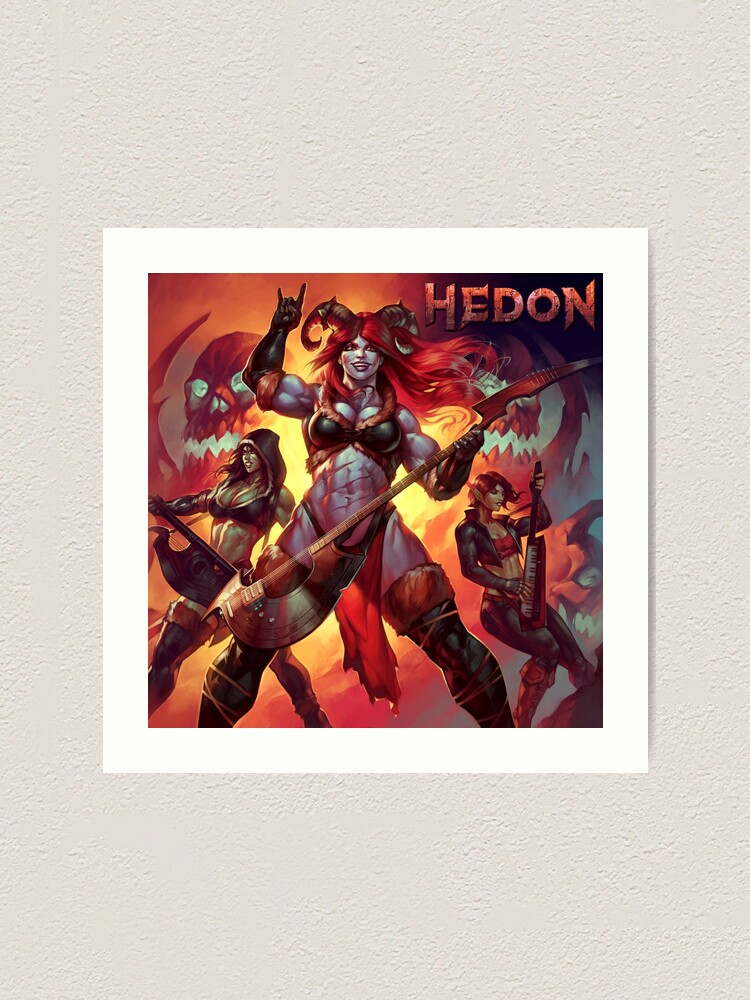 "HEDON Album Cover Art " Art Print for Sale by Zan-HedonDev | Redbubble
