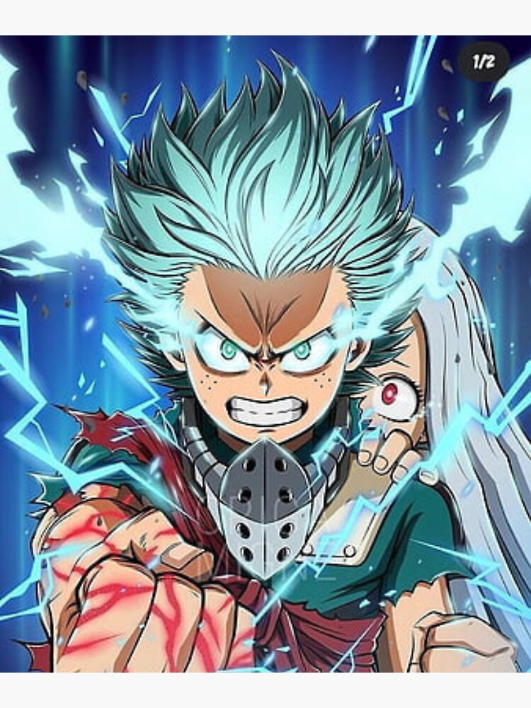 "MHA Midoriya and Eri 100%" Sticker for Sale by DaturaSnake | Redbubble