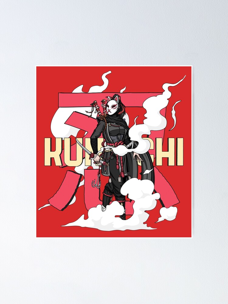 "Kunoichi" Poster for Sale by SamuraiLegends | Redbubble