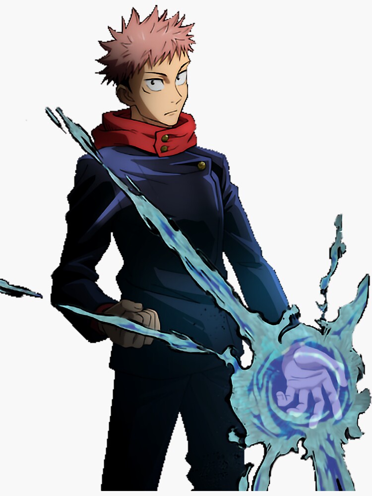 "Itadori Yuji" Sticker for Sale by animestickyr | Redbubble