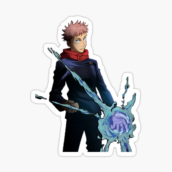 "Itadori Yuji" Sticker for Sale by animestickyr | Redbubble