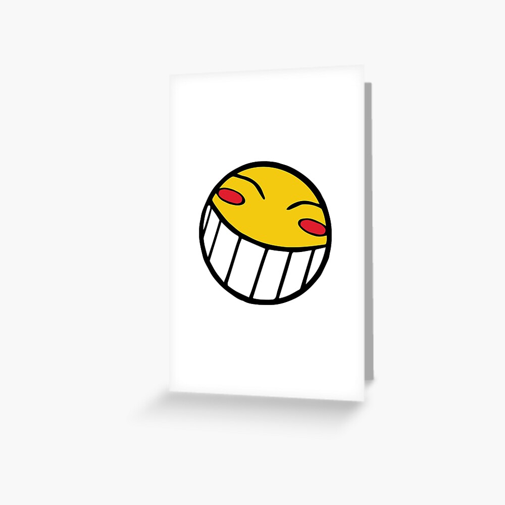 "Cowboy Bebop Radical Ed Smiley Face" Greeting Card for Sale by ...