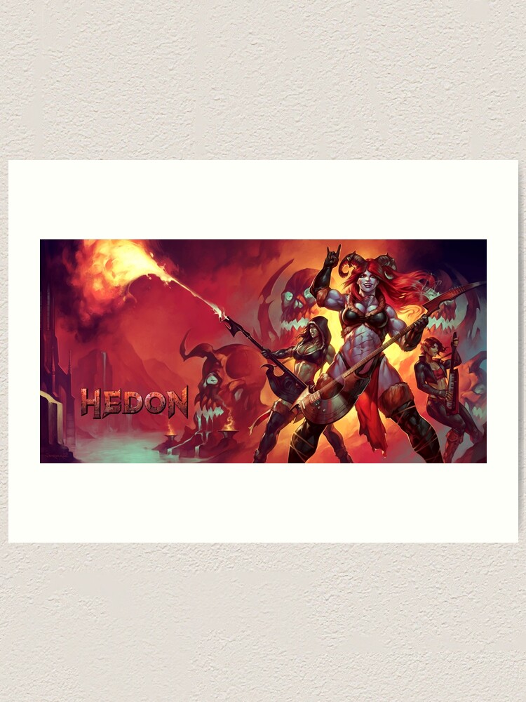 "HEDON Album Poster" Art Print for Sale by Zan-HedonDev | Redbubble