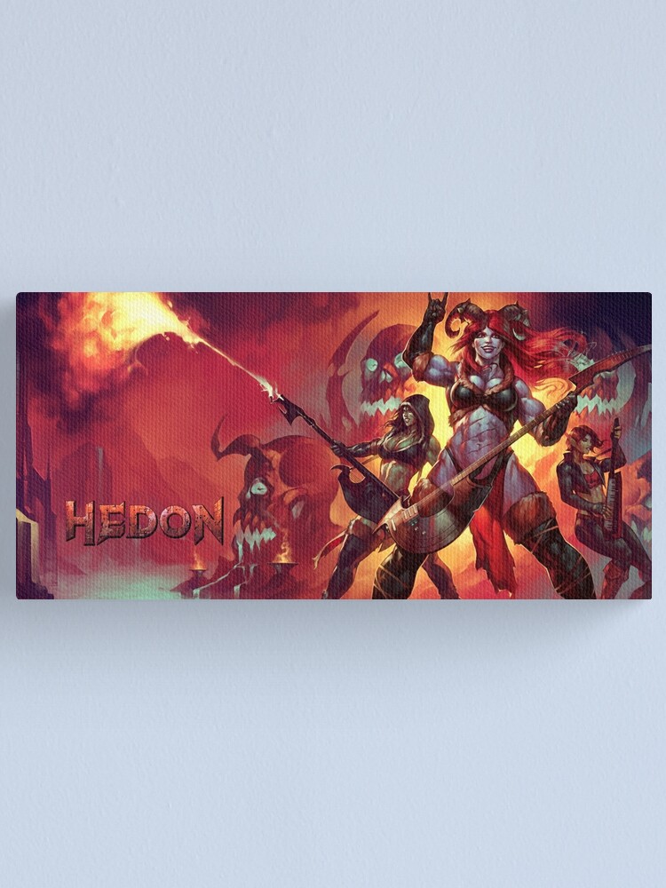 "HEDON Album Poster" Canvas Print for Sale by Zan-HedonDev | Redbubble