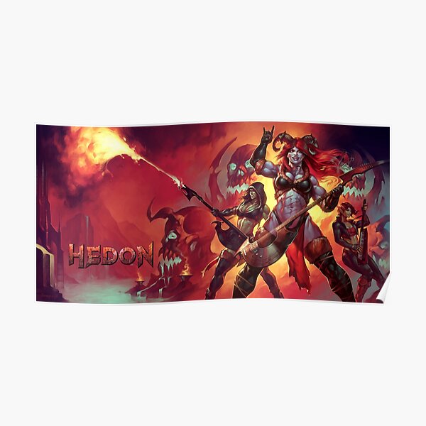 "HEDON Album Poster" Poster for Sale by Zan-HedonDev | Redbubble