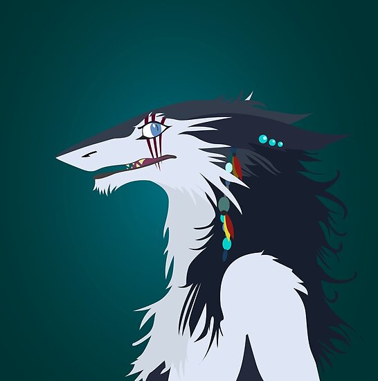 "Female Sergal" Poster by Missajrolls | Redbubble