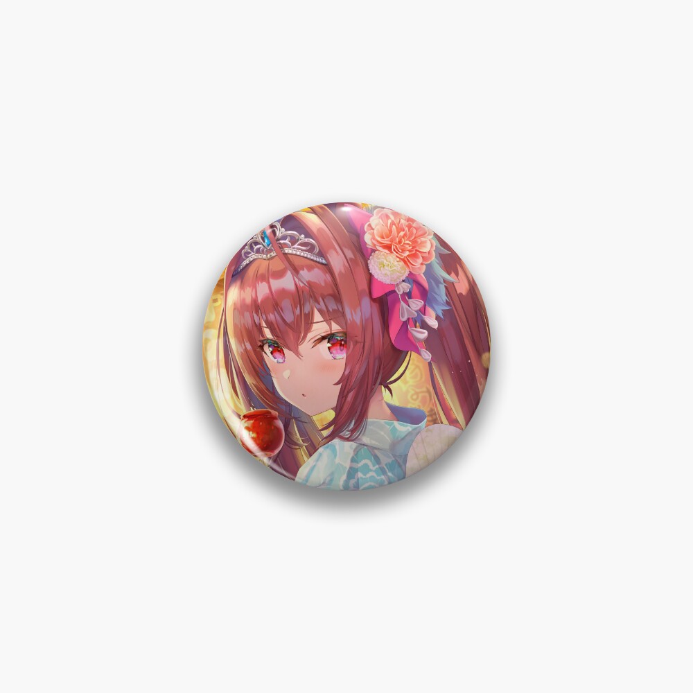 Cute Waifu Daiwa Scarlet Kimono Uma Musume Sexy Lewd Boobs Tits Hentai Anime Girl Pin For 