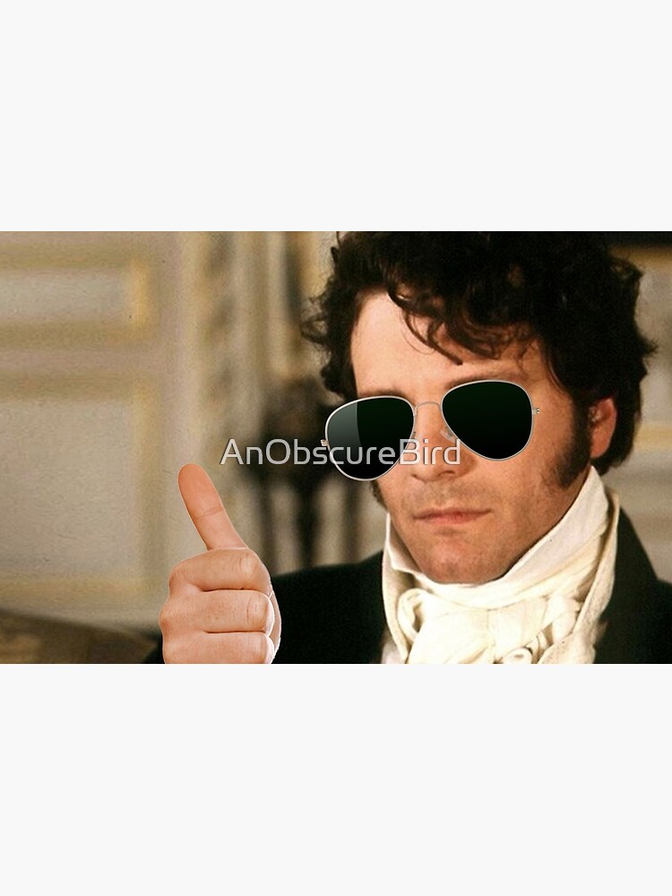 "Fitzwilliam Approved" Poster by AnObscureBird | Redbubble