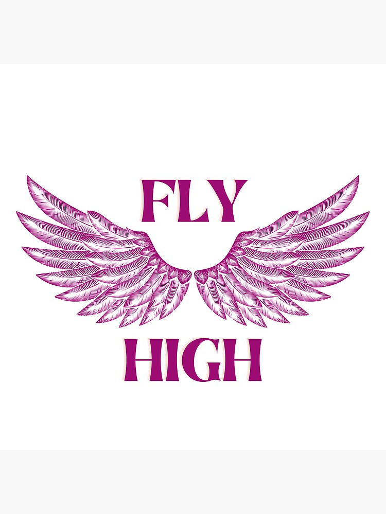 "Fly High Motivational Art Design" Poster for Sale by JayRaman | Redbubble