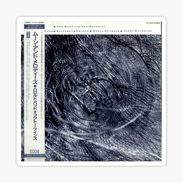 "Cocteau Twins The Moon And The Melodies" Sticker for Sale by ...