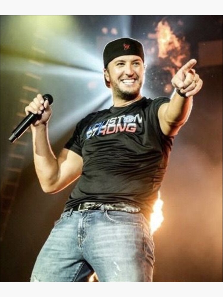 "Luke Bryan " Poster for Sale by FashionByOZ | Redbubble
