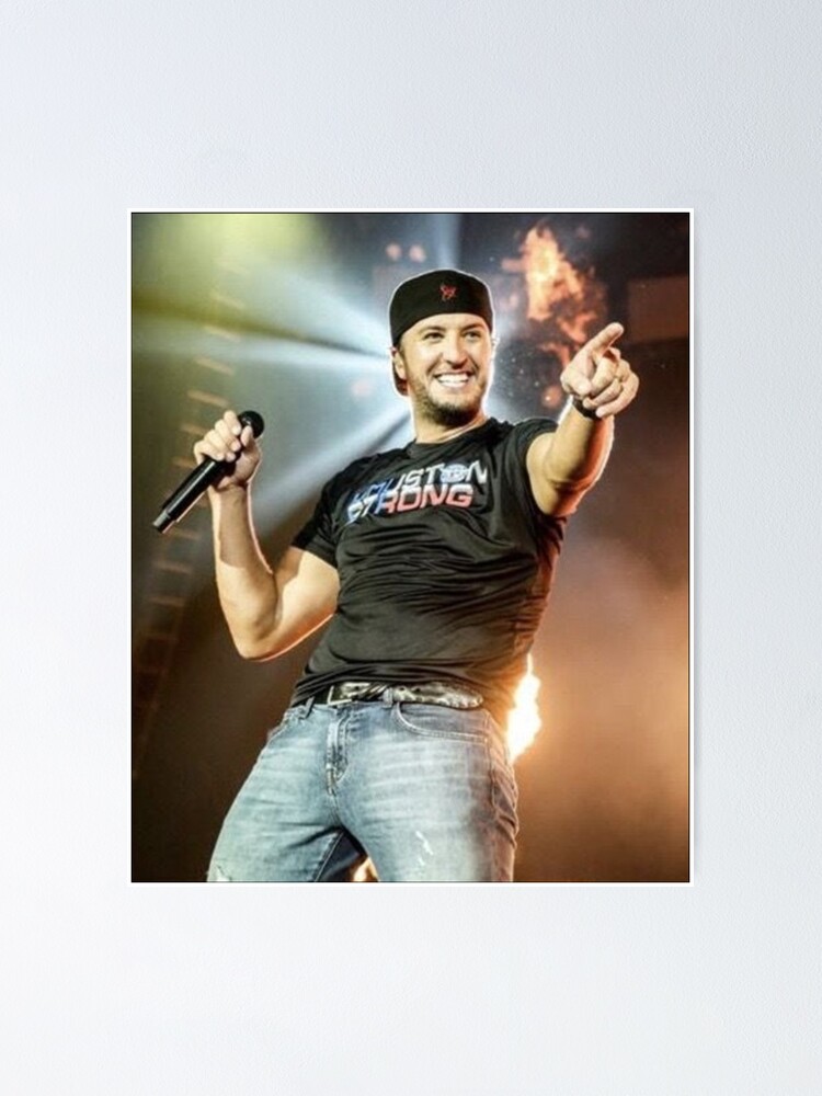 "Luke Bryan " Poster for Sale by FashionByOZ | Redbubble