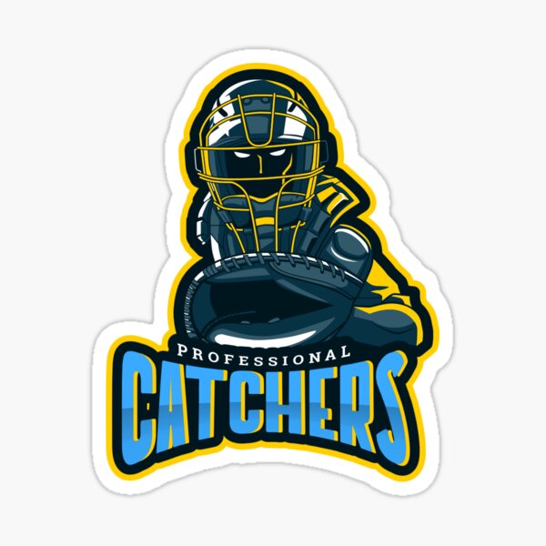 "PROFESSIONAL CATCHERS" Sticker for Sale by MJ96-PRO | Redbubble