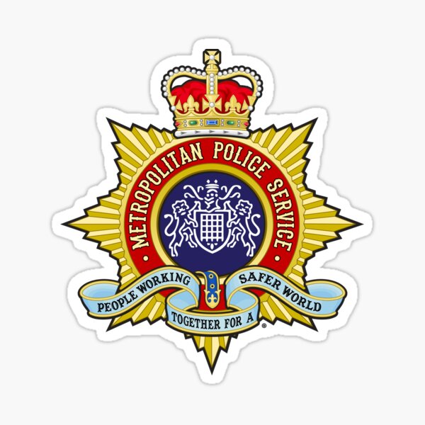Metropolitan Police Stickers | Redbubble