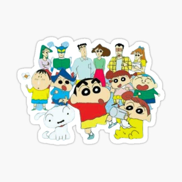 "Shin chan" Sticker for Sale by Tybrekir | Redbubble