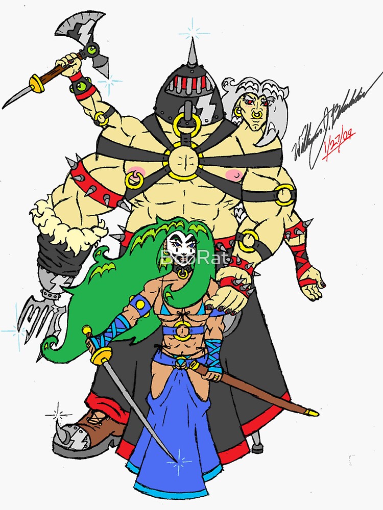 "ICP Repaint of Old Picture" Sticker for Sale by BooRat | Redbubble