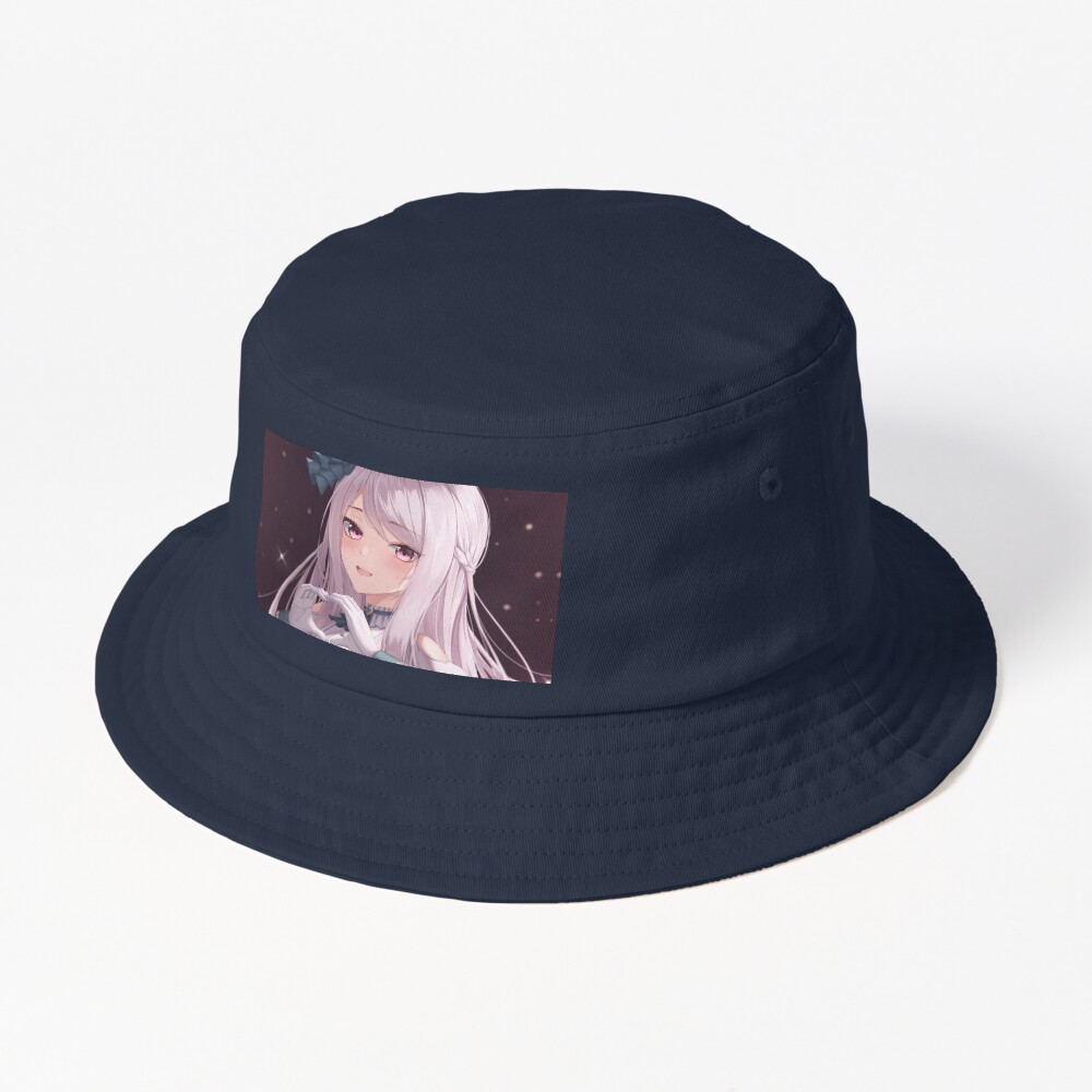 Hot Mejiro Mcqueem Uma Musume Sexy Thighs Thicc Lewd Boobs Tits Hentai Anime Girl Bucket Hat 