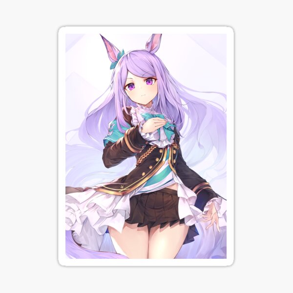 Hot Mejiro Mcqueem Thighs Fetish Uma Musume Sexy Lewd Boobs Tits Hentai Anime Girl Sticker