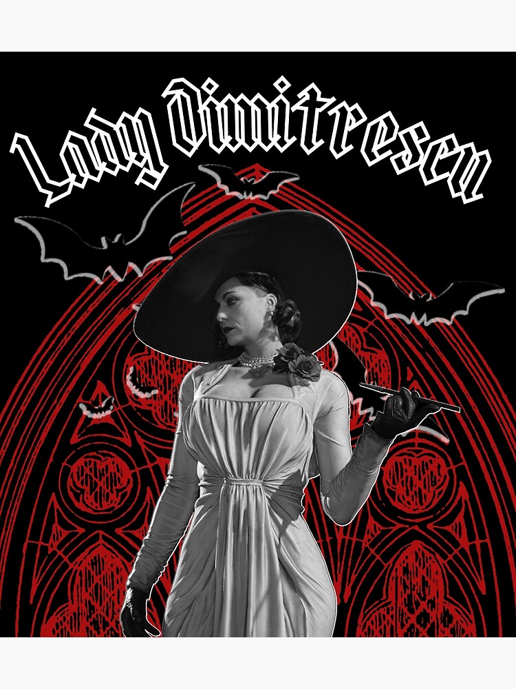 "Lady Dimitrescu Resident Evil Village" Art Print for Sale by ...