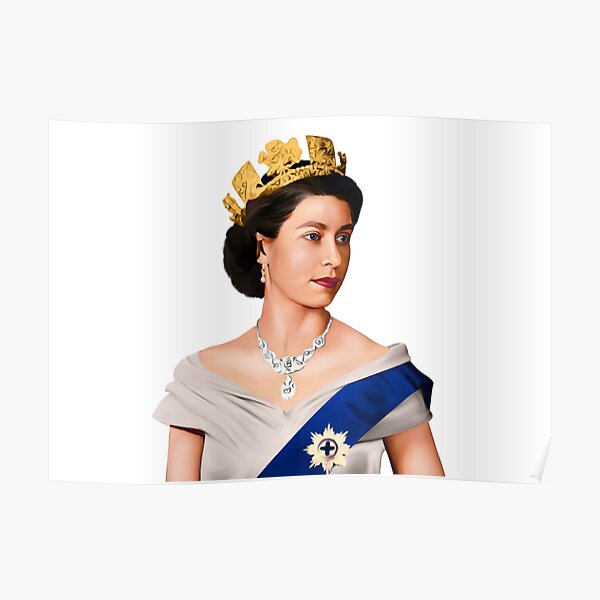 "Queen Elizabeth II" Poster for Sale by TudorEmporium | Redbubble