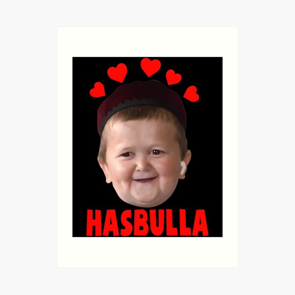 "Hasbulla Love Hasbulla Meme Classic " Art Print for Sale by ...