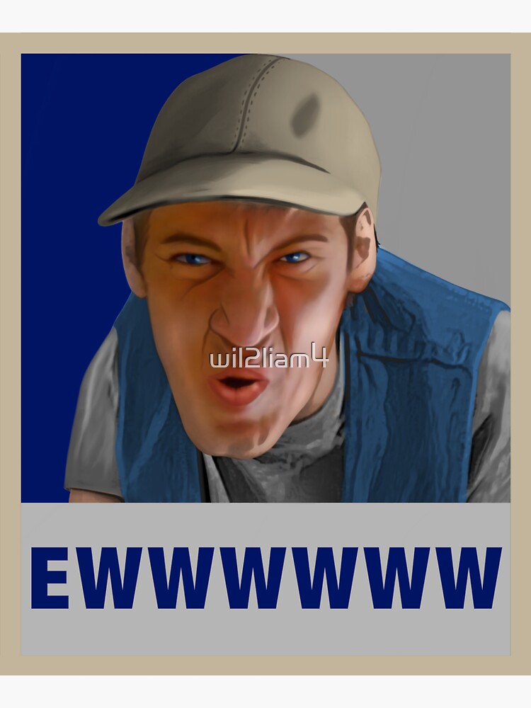 "EWWWWWW pop art style" Sticker for Sale by wil2liam4 | Redbubble