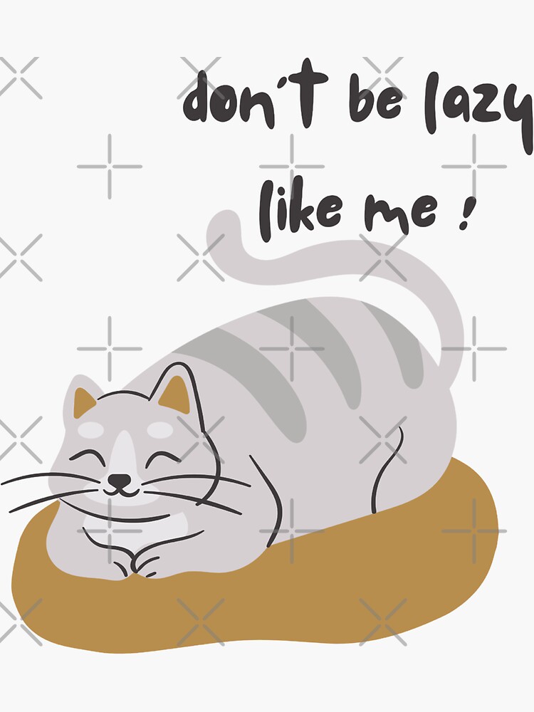 "funny cat, funny cats, best cat,boring cat, animals " Sticker for Sale by elghachihades | Redbubble