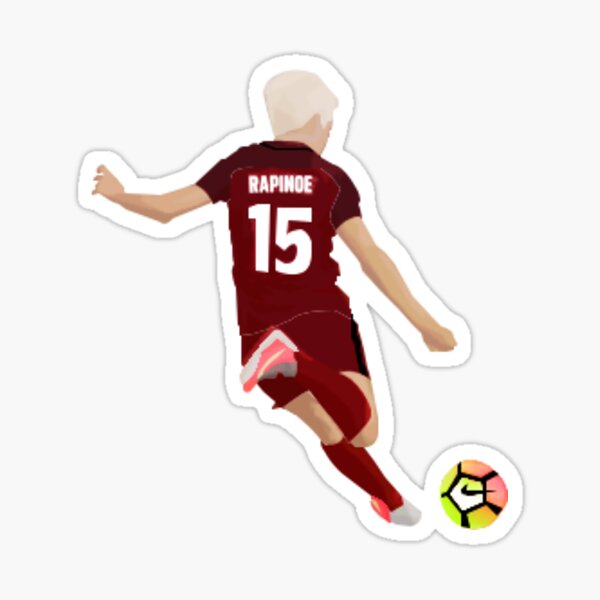 "Rapinoe" Sticker for Sale by amartinezart | Redbubble