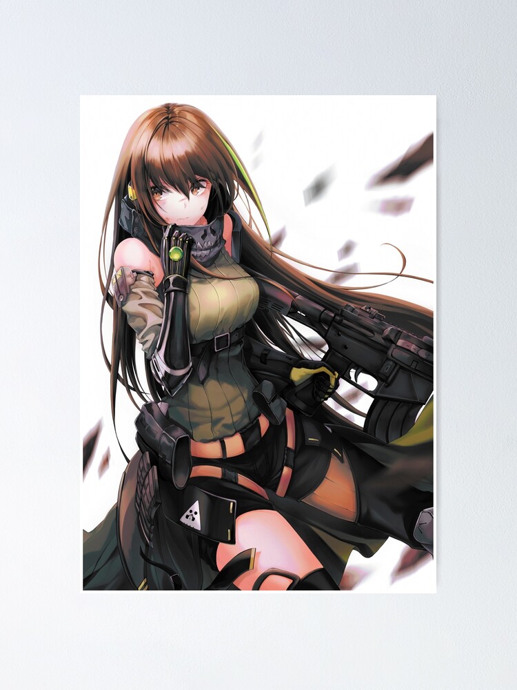 "Waifu M4A1 T-Doll (Girls Frontline with Gun Sexy Thighs Lewd Boobs ...
