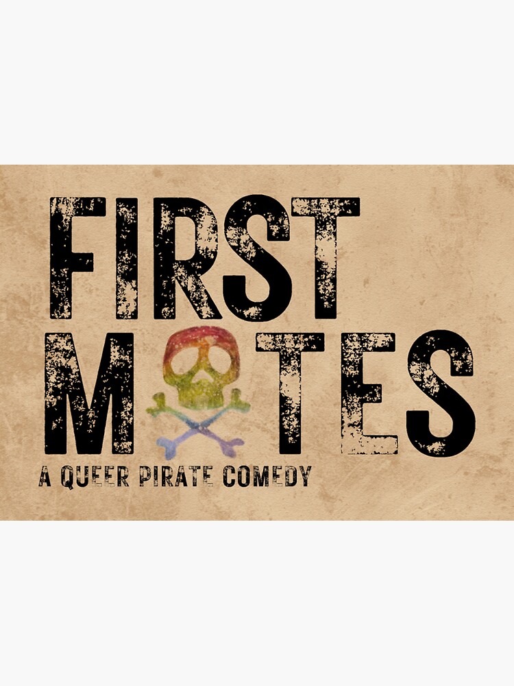 "First Mates" Sticker for Sale by BUStageTroupe | Redbubble