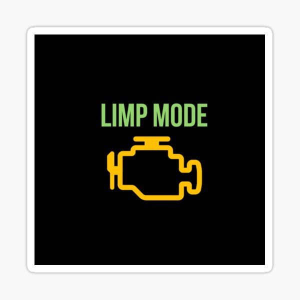 "Limp Mode" Sticker for Sale by nikcanavan | Redbubble