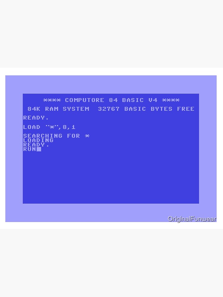 "8-Bit LOAD - Funny 80s Parody Computer Gamer Geek" Poster for Sale by ...