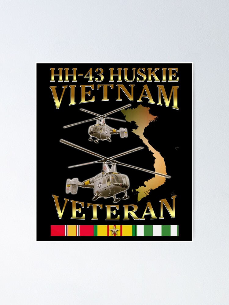 "kaman hh-43 huskie vietnam Veteran - Pedro helicopter Vietnam" Poster ...