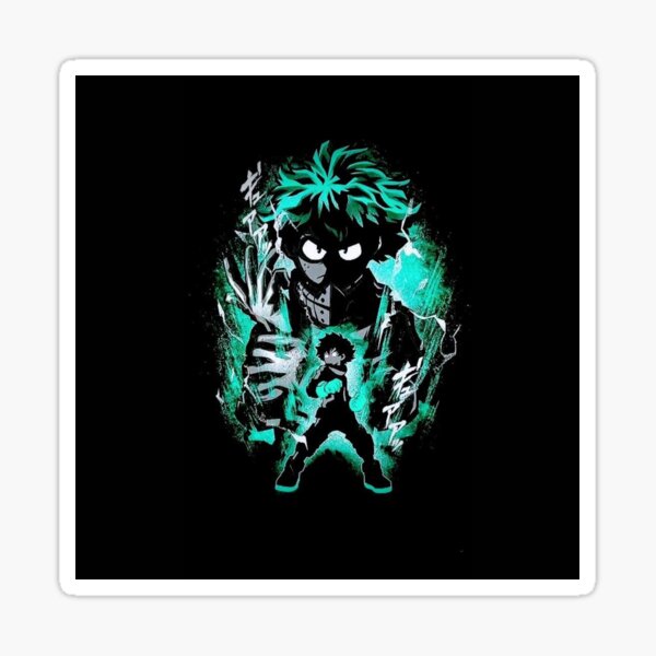 "boku no hero my hero academia" Sticker for Sale by Khater02 | Redbubble