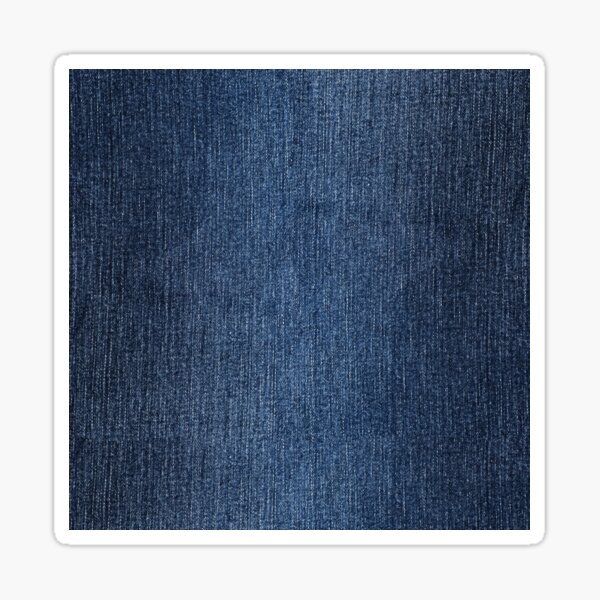 "Denim Texture Blue Denim" Sticker for Sale by TeeSierra | Redbubble
