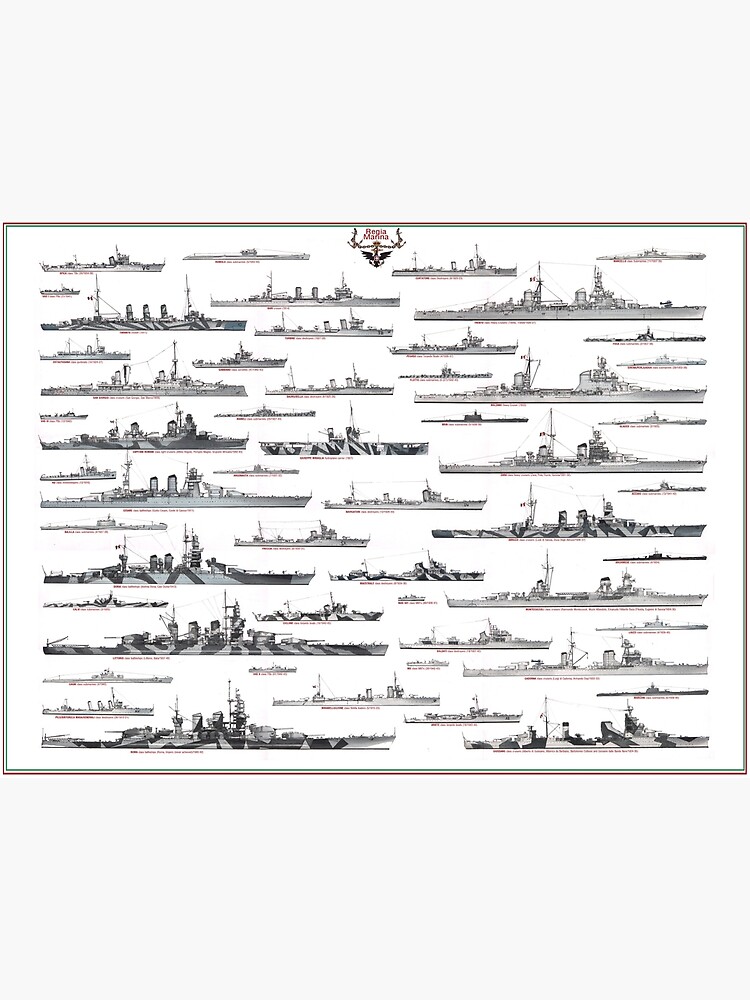 "Italian Navy ww2" Poster for Sale by TheCollectioner | Redbubble