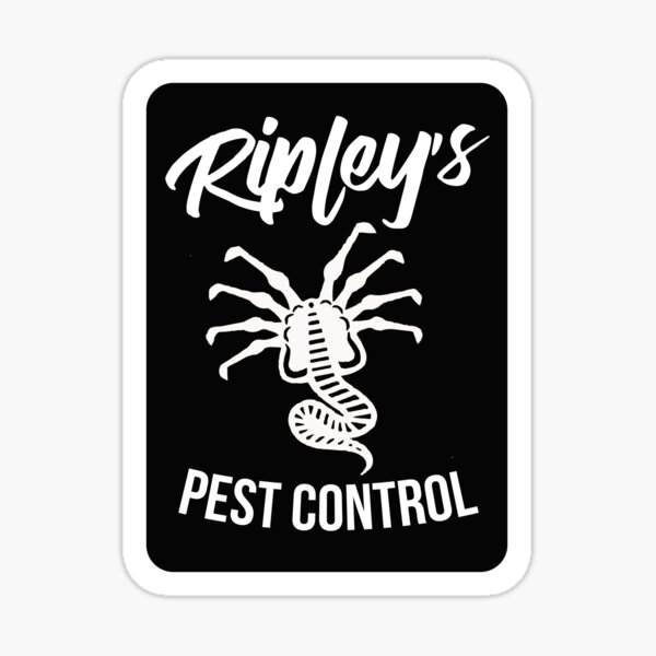 "Ripley's Pest Control" Sticker for Sale by kjanedesigns | Redbubble