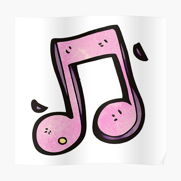 "Music Note" Poster for Sale by Astronema | Redbubble