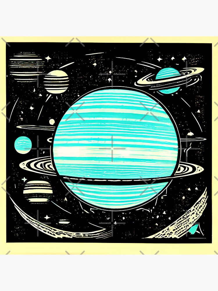 "Uranus" Sticker for Sale by skillunused | Redbubble