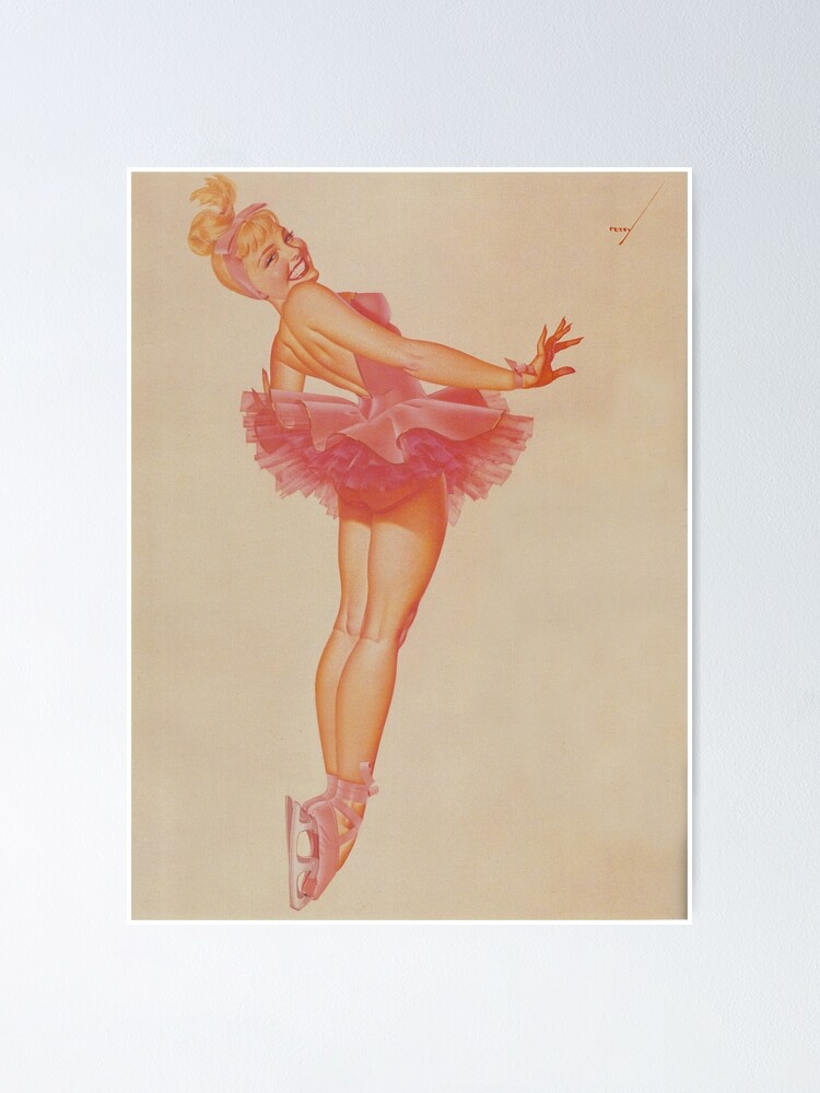 "Iconic Illustration of George Petty (1965 Ice Capades)" Poster for ...