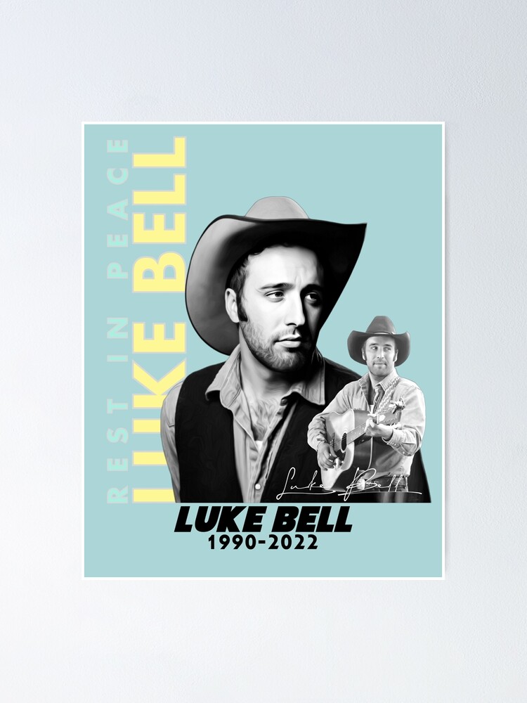 "Luke Bell Sticker" Poster for Sale by RB941 | Redbubble