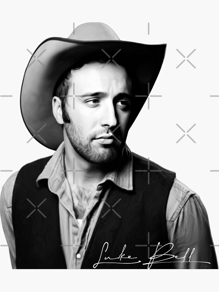 "Luke Bell Sticker" Sticker for Sale by RB941 | Redbubble