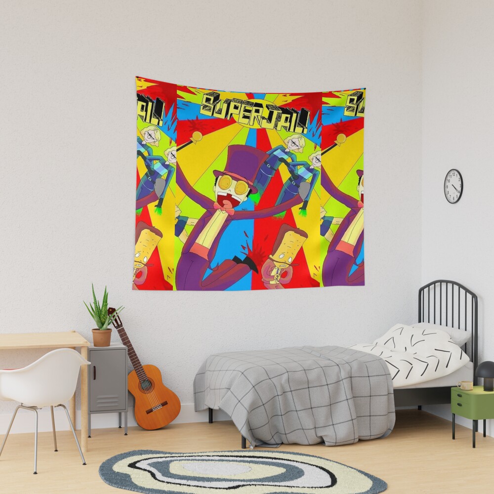 "SuperJail" Poster by Juanscorner | Redbubble