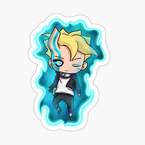 "Boruto Uzumaki Chibi" Sticker for Sale by vegitodraws | Redbubble