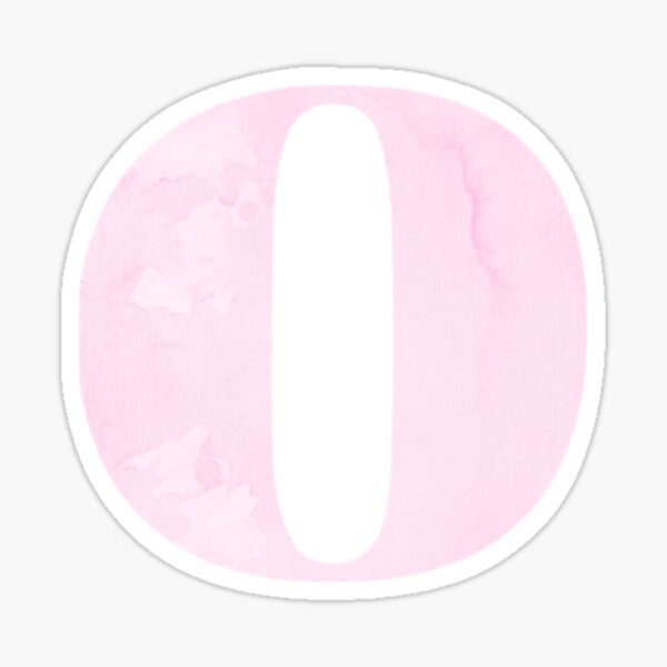 Letter O Stickers | Redbubble